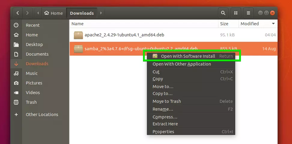 Як усталяваць файл .deb на Ubuntu 13298_9