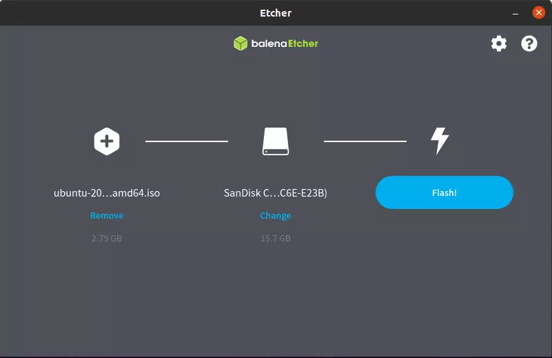 Įdiekite Etcher Ubuntu, kad įrašytumėte vaizdus – SD korteles ir USB 13310_18
