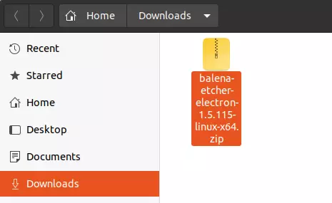 Installeer Etcher op Ubuntu om beelde te verbrand - SD-kaarte en USB 13310_6