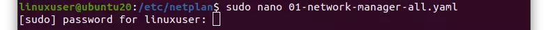 Ubuntu 20.04-de DHCP-den Statik IP adresine nädip üýtgemeli? 13312_16