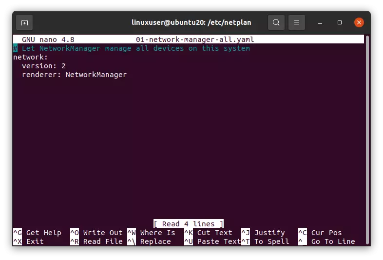 Meriv çawa di Ubuntu 20.04-ê de ji DHCP-ê berbi Navnîşana IP-ya Statîk biguhezîne? 13312_17