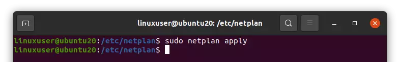 ווי צו טוישן פון DHCP צו סטאַטיק IP אַדרעס אין Ubuntu 20.04? 13312_19