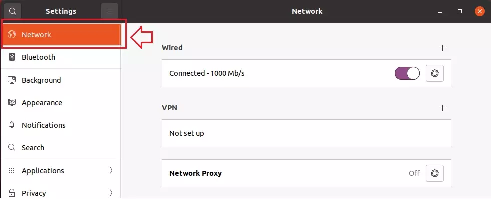 Giunsa ang pagbag-o gikan sa DHCP hangtod sa Static IP Address sa Ubuntu 20.04? 13312_2