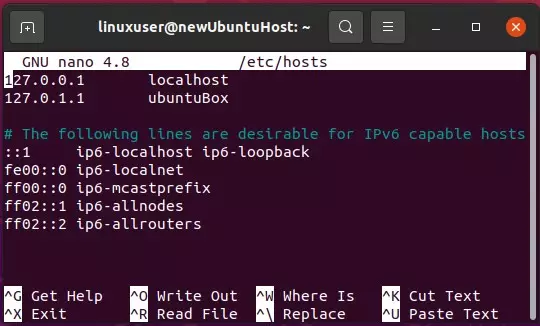 Ինչպես փոխել հյուրընկալողի անունը Ubuntu 20.04-ում 13316_8