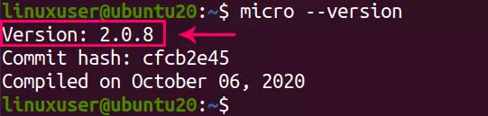 Micro Text Editor: un editor de terminal moderno e intuitivo para Linux 13317_12