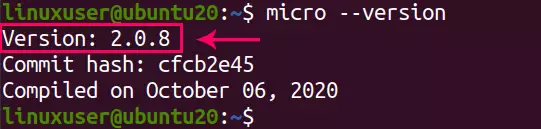 Micro Text Editor: E modernen an intuitiven Terminal Editor fir Linux 13317_3