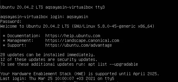Πώς μπορώ να αλλάξω το όνομα χρήστη μου στο Linux; 13324_4