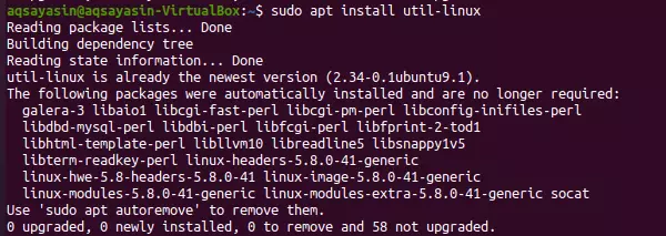 Nigute ushobora kugenzura niba Filesystem yashizwe muri Linux?