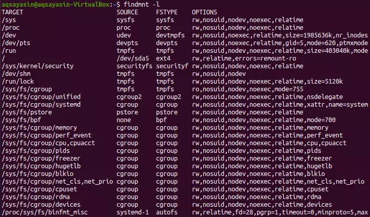 Com comprovar si un sistema de fitxers està muntat a Linux? 13325_3