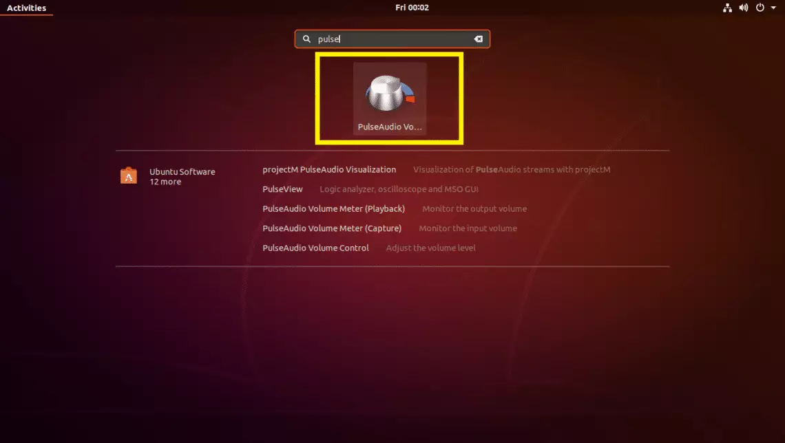 Cómo usar PulseAudio para administrar sonidos en Ubuntu 18.04 13328_11