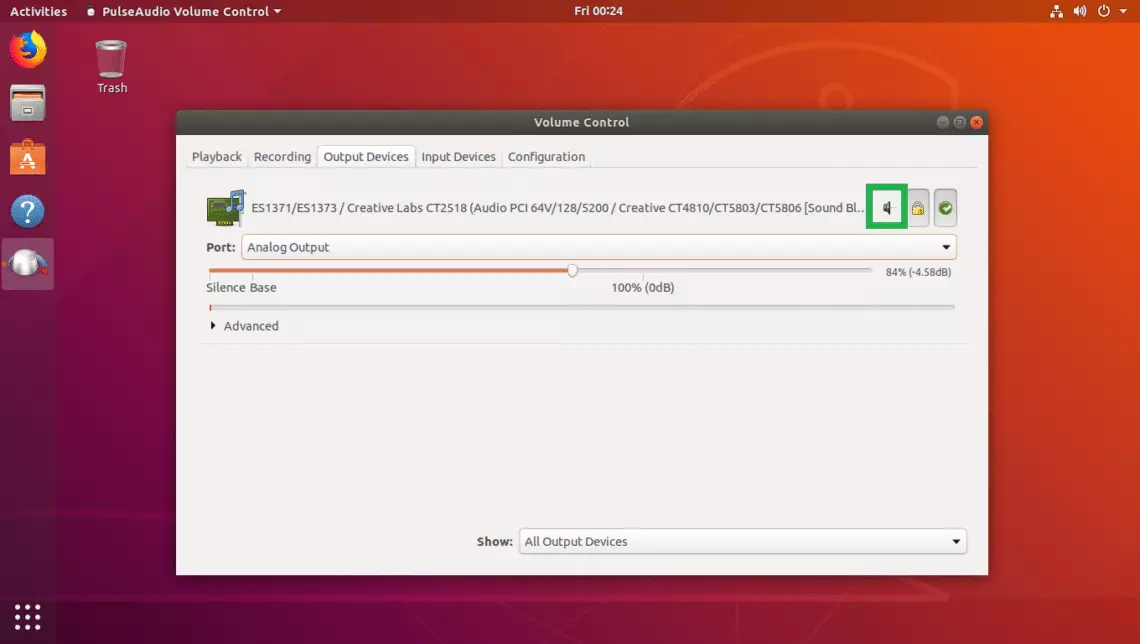Ahoana ny fampiasana PulseAudio hitantana feo amin'ny Ubuntu 18.04 13328_14