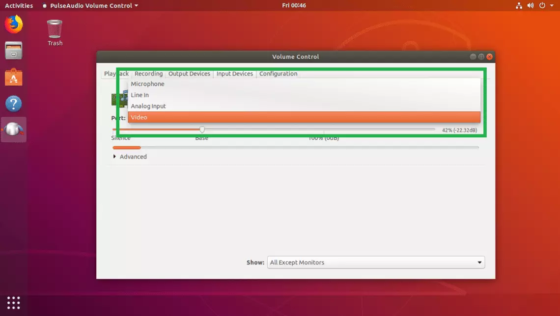 Ubuntu 18.04 تي آوازن کي منظم ڪرڻ لاءِ PulseAudio ڪيئن استعمال ڪجي 13328_17
