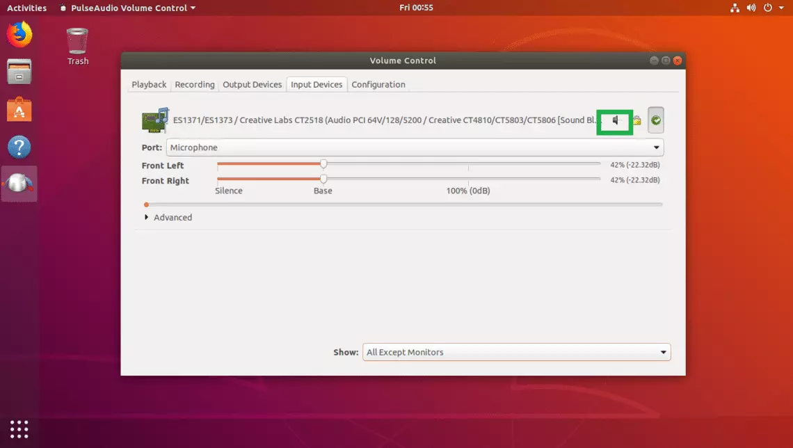 PulseAudion käyttäminen äänien hallintaan Ubuntu 18.04:ssä 13328_20