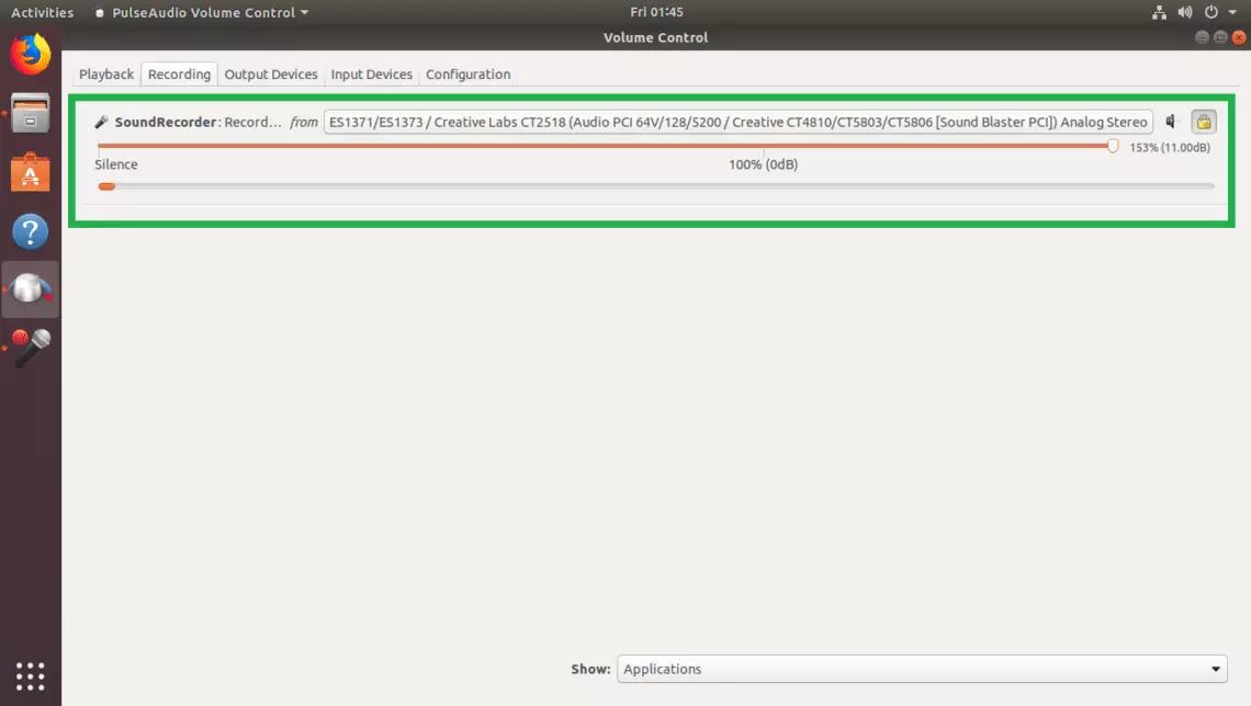 Kā izmantot PulseAudio, lai pārvaldītu skaņas Ubuntu 18.04 13328_25