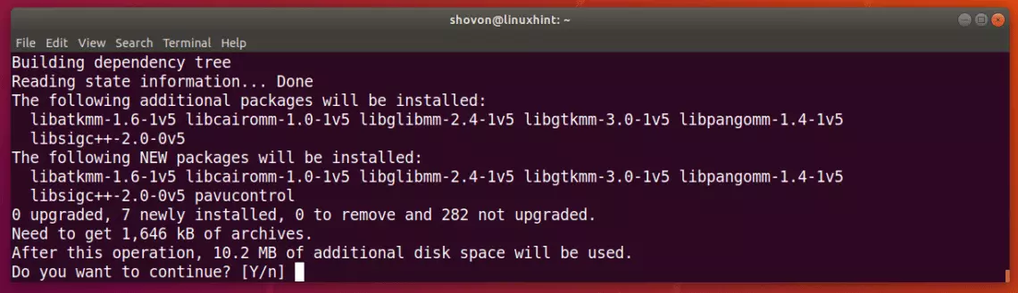 Ubuntu 18.04 تي آوازن کي منظم ڪرڻ لاءِ PulseAudio ڪيئن استعمال ڪجي 13328_9