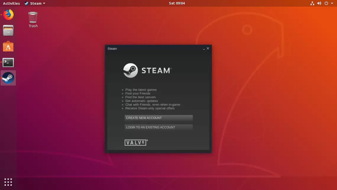 Hoe STEAM te installeren om games te spelen op Ubuntu 18.04 LTS 13329_16