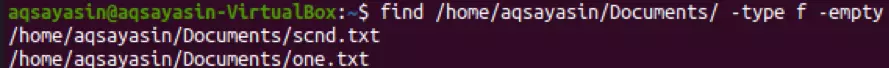 Wie liste ich leere Verzeichnisse in Linux auf? 13343_4
