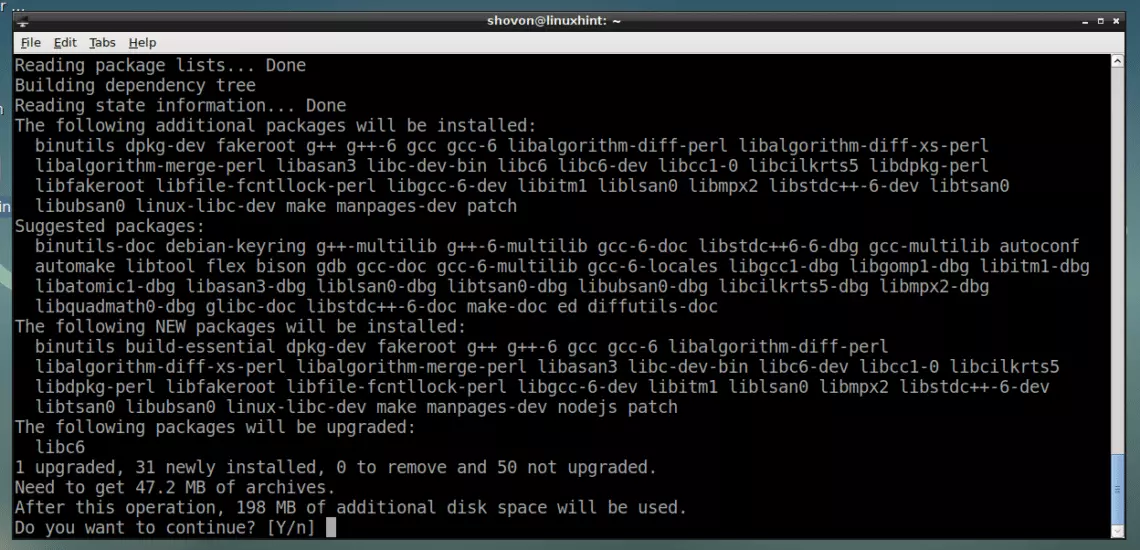 Instalu NPM sur Debian 9 13345_8