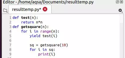 Python گېنېراتور فۇنكسىيەسىنى قانداق ئىشلىتىش 13349_12