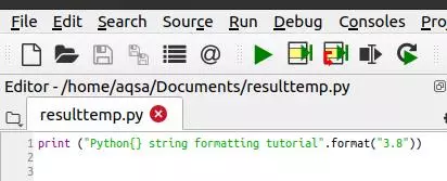 Python String Formatting Tutorial