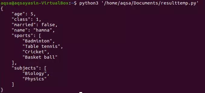 如何在 Python 中處理 JSON 13352_11