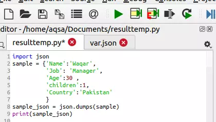 Nigute Ukemura JSON muri Python 13352_3