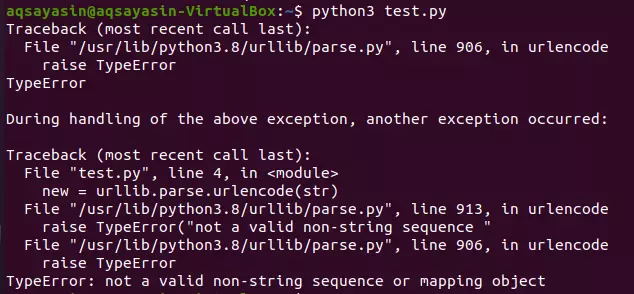 Python හි urlencode කරන්නේ කෙසේද? 13356_5