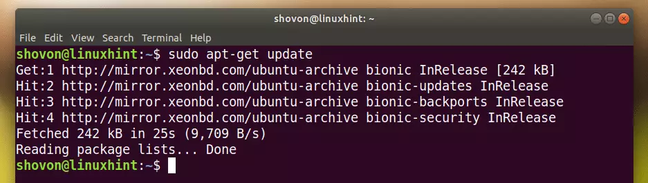 Ubuntu 18.04 تي Python3 ۽ IDLE انسٽال ڪريو 13364_1