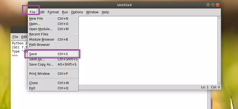 Suiteáil Python3 agus IDLE ar Ubuntu 18.04 13364_15