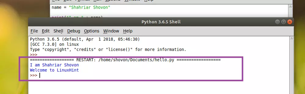 Suiteáil Python3 agus IDLE ar Ubuntu 18.04 13364_18