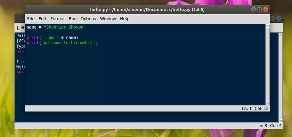 Suiteáil Python3 agus IDLE ar Ubuntu 18.04 13364_23