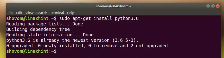 Ikani Python3 ndi IDLE pa Ubuntu 18.04 13364_3