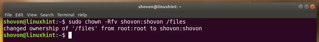 Wụnye sistemụ faịlụ ZFS na Ubuntu 18.04 LTS 13366_16