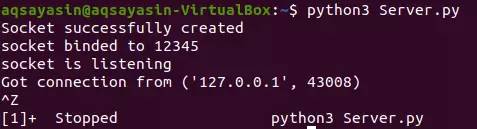 การเขียนโปรแกรม Python Socket 13370_13