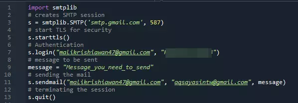 Comment envoyer un e-mail avec Python 13371_6