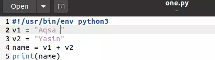 Ví dụ về kết nối chuỗi trong Python 13372_1
