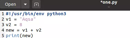 د Python String Concatenation مثالونه 13372_4