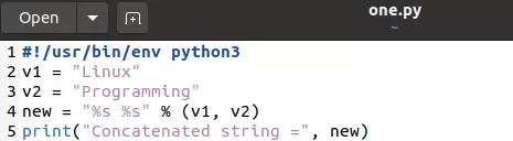 د Python String Concatenation مثالونه 13372_8