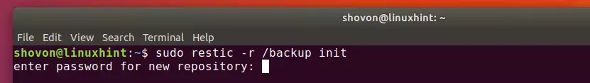 Jak nainstalovat a používat Restic na Ubuntu 18.04 13387_12