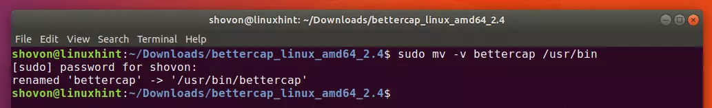 Namestite Bettercap na Ubuntu 18.04 in uporabite tok dogodkov 13388_18