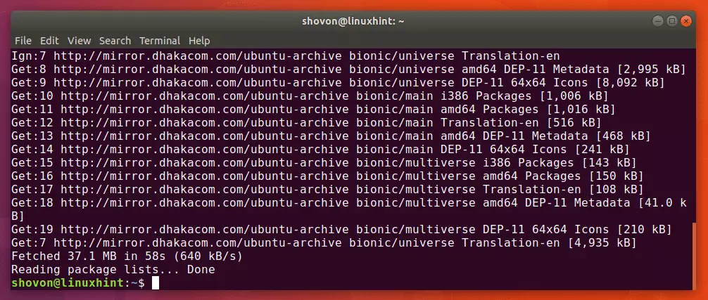 Տեղադրեք Bettercap-ը Ubuntu 18.04-ում և օգտագործեք Իրադարձությունների հոսքը 13388_2