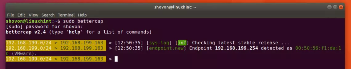 Ubuntu 18.04-та Bettercap урнаштырыгыз һәм Вакыйгалар агымын кулланыгыз 13388_29