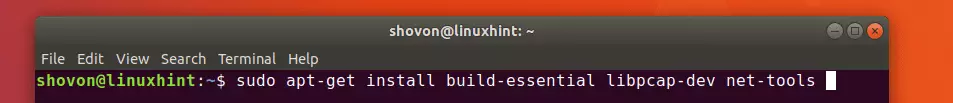 Instalējiet Bettercap Ubuntu 18.04 un izmantojiet notikumu straumi 13388_3