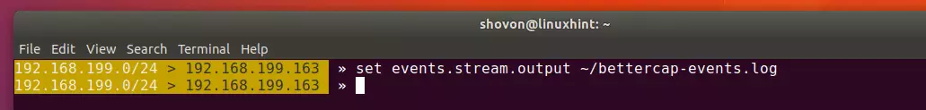 Settu upp Bettercap á Ubuntu 18.04 og notaðu Events Stream 13388_30
