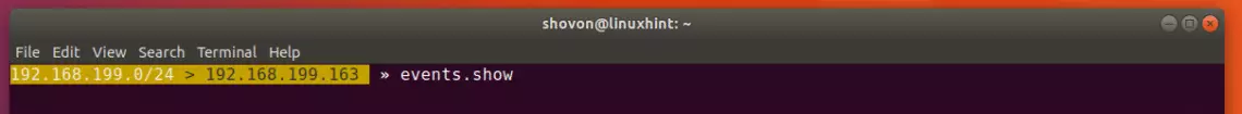 Fi Bettercap sori Ubuntu 18.04 ati lo ṣiṣan Awọn iṣẹlẹ 13388_31