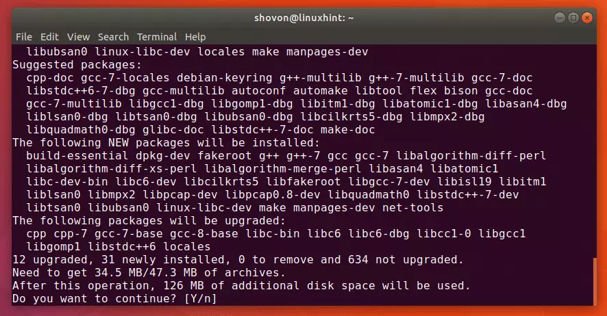 Bettercap li ser Ubuntu 18.04 saz bikin û Bûyer Stream bikar bînin 13388_4