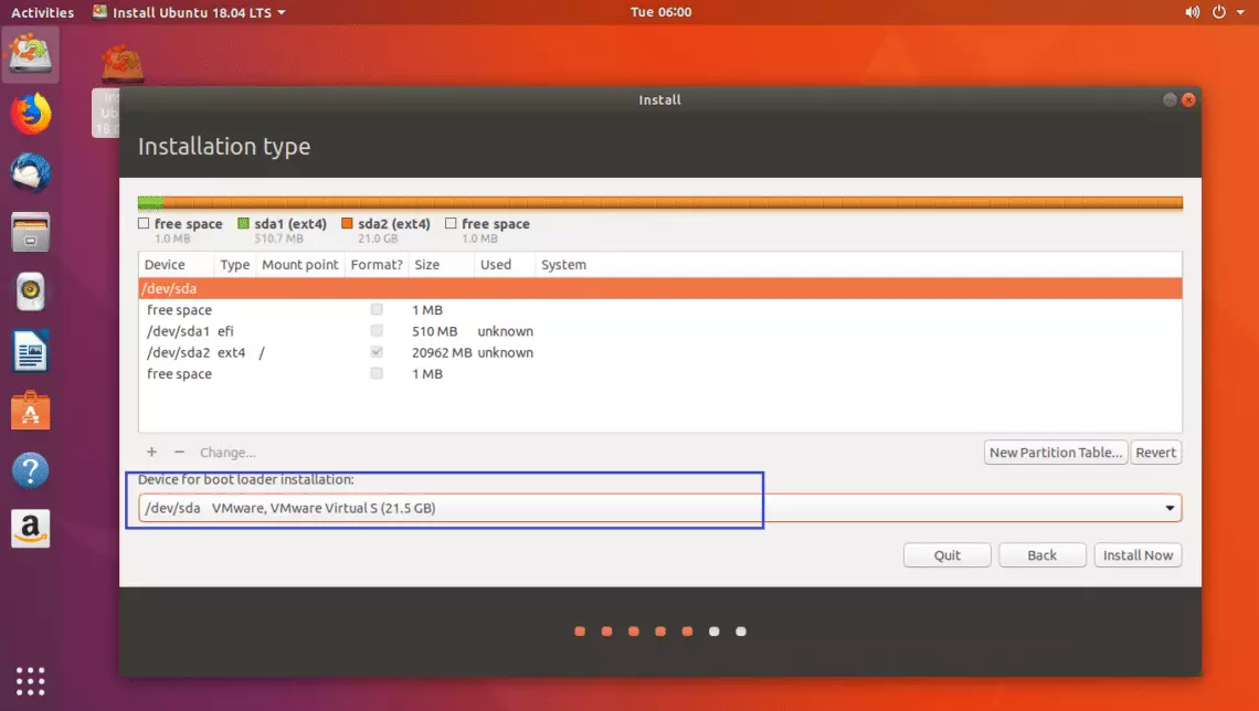 Ubuntu 18.04 LTS အနိမ့်ဆုံး ထည့်သွင်းခြင်းလမ်းညွှန် 13390_21