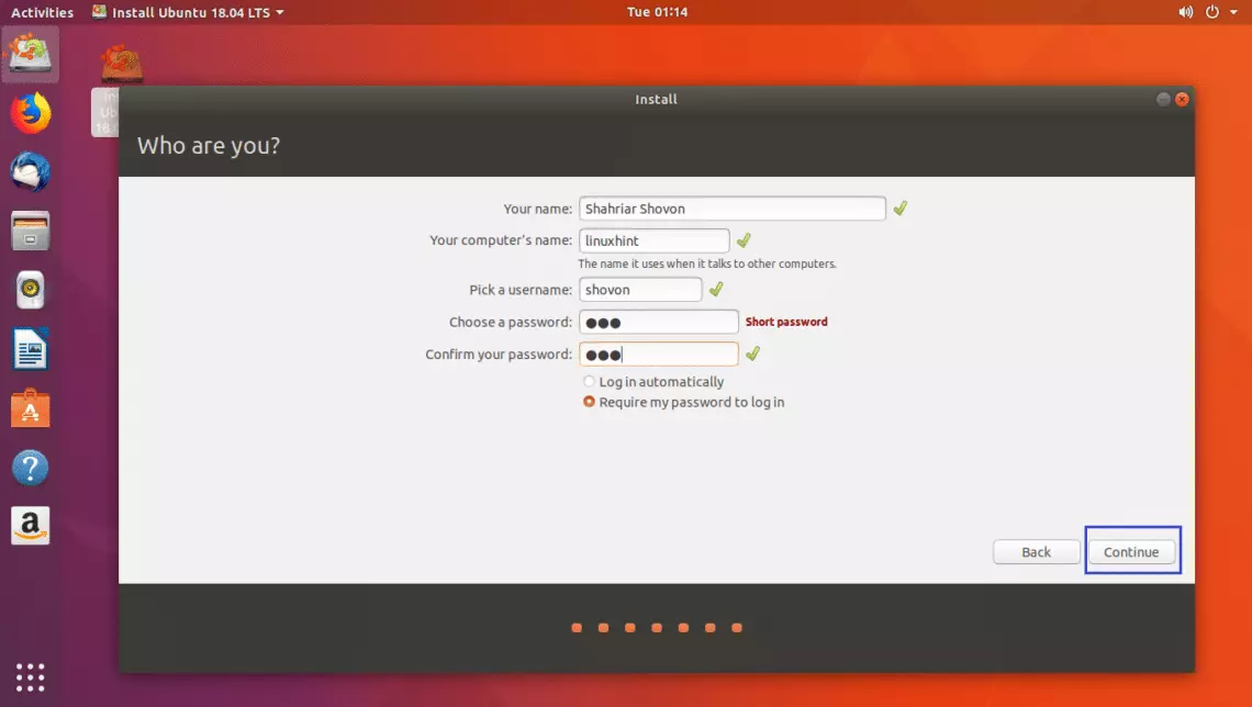 Ubuntu 18.04 LTS အနိမ့်ဆုံး ထည့်သွင်းခြင်းလမ်းညွှန် 13390_29