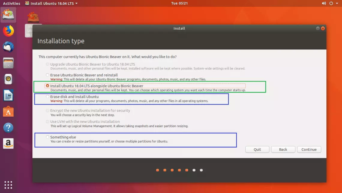 Ubuntu 18.04 LTS минималдуу орнотуу колдонмосу 13390_9