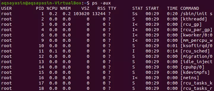 Paggamit ng Proc FileSystem Sa Linux 13392_3